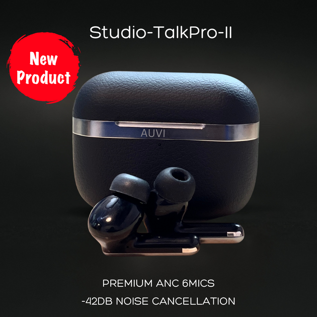 Studio-TalkPro-II [Premium ANC (-42dB Deep Noise Cancellation)] 6 micr ...